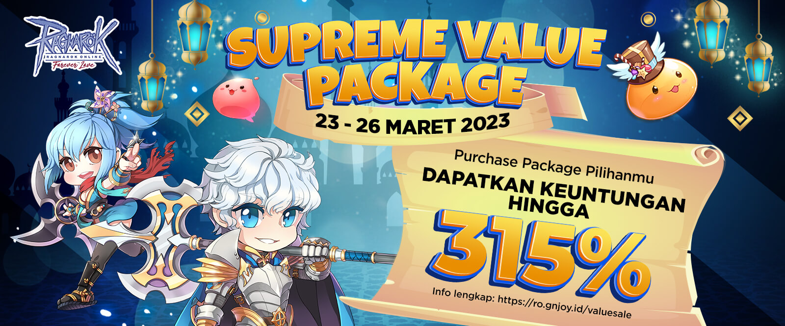 RAGNAROK : FOREVER LOVE | SUPREME VALUE PACKAGE APRIL 2023